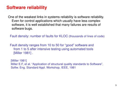 Ppt Software Reliability Powerpoint Presentation Free Download Id