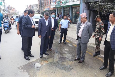 भौतिक पूर्वाधारमन्त्री ज्वालाद्वारा सडक आयोजना निरीक्षण Nepal Marga