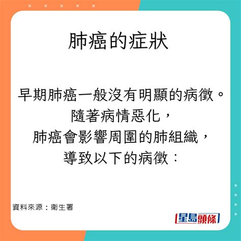 肺癌症狀｜男子沒咳嗽聲沙 出現「杵狀指」揭患肺癌 醫生教看2特徵自測風險 星島日報