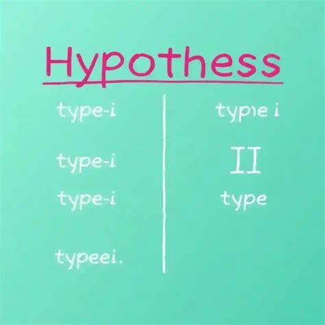 understanding type i and type ii errors in hypothesis testing toxigon