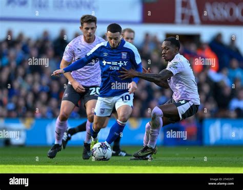 Conor Chaplin 10 Of Ipswich Town On The Ball During The Sky Bet