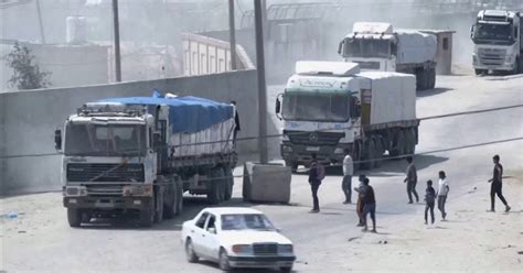 Israel Still Imposing Unlawful Restrictions On Gaza Aid Un Rights