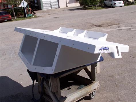 Single Outboard Engine Motor Bracket With Swim Platform Diag