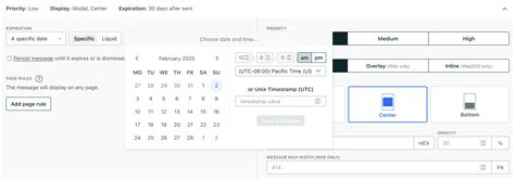 Send In App Messages Docs
