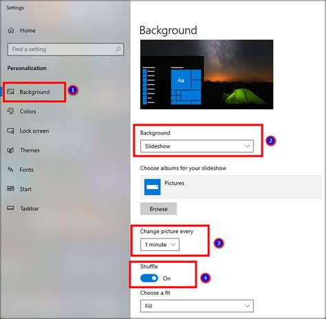 How To Shuffle Random Slideshow In Windows Guide