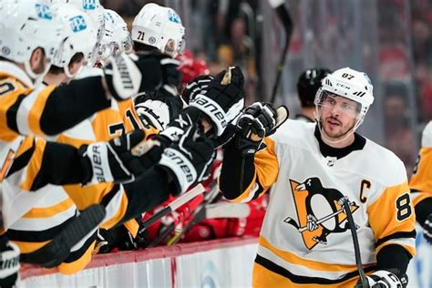 Sidney Crosby Reaches 1 500 Points As Penguins Clip Wings The Globe
