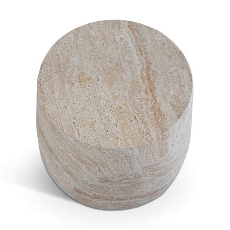 Lithos Side Table Beige Collection In Cyprus Four Day Clearance