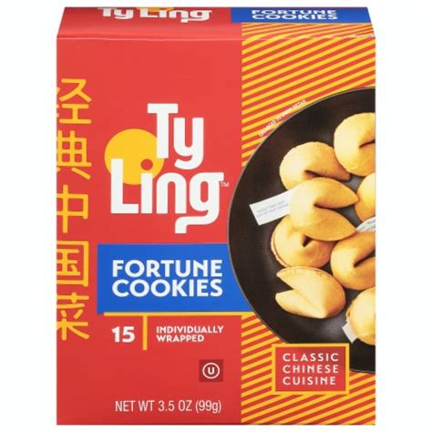 Ty Ling Cookie Fortune 3 5 Oz Case Of 12 3 5 Oz Each Frys Food Stores