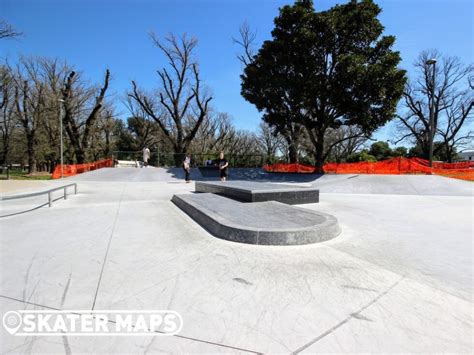 NEW Fitzroy Skatepark Upgraded Edinburgh Gardens Bowls