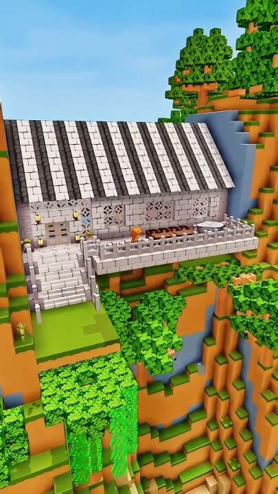 Minecraft Modern House Builde 🏡 Minecraft Build Shorts Youtube