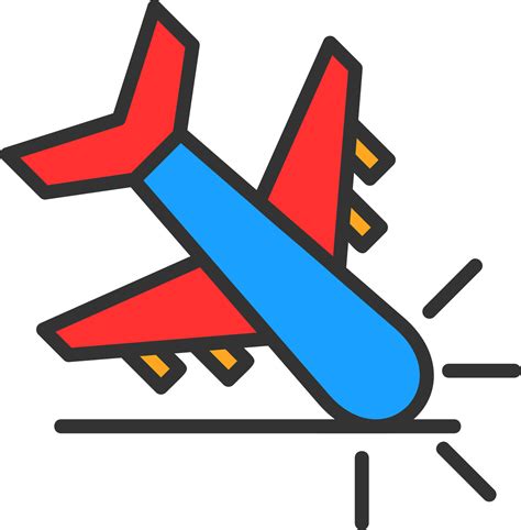 Airplan Crash Vector Icon Design 16509186 Vector Art At Vecteezy