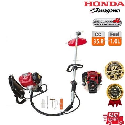 100 Original Honda Gx35 Brush Cutter Backpack Brush Cutter Mesin