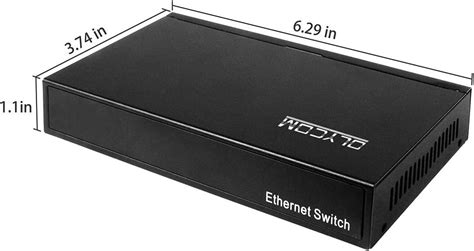 Network Switch 5 Port Gigabit Ethernet Switch Unmanaged Desktop Ethernet Splitter 10 100 1000m