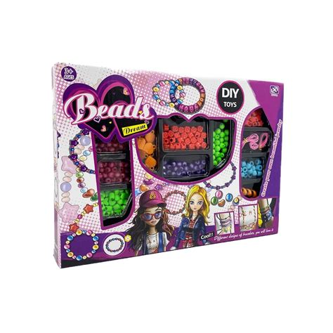 გოგონას აქსესუარების ნაკრები მძივები