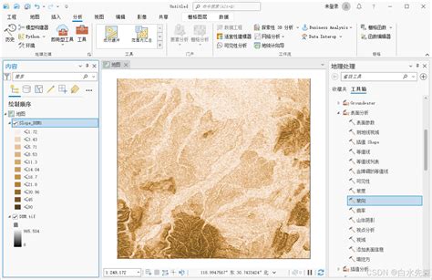 arcgis pro进行坡度与坡向分析 arcgis pro计算坡度 csdn博客