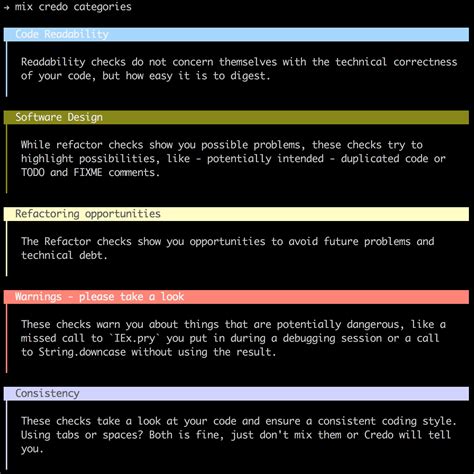 using credo to improve your elixir code what did i learn