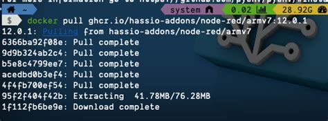 image hassio addons node red armv7 12 0 1 does not exist