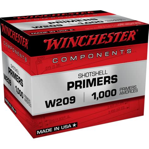 Winchester 209 Shotshell Primers W209 Primers