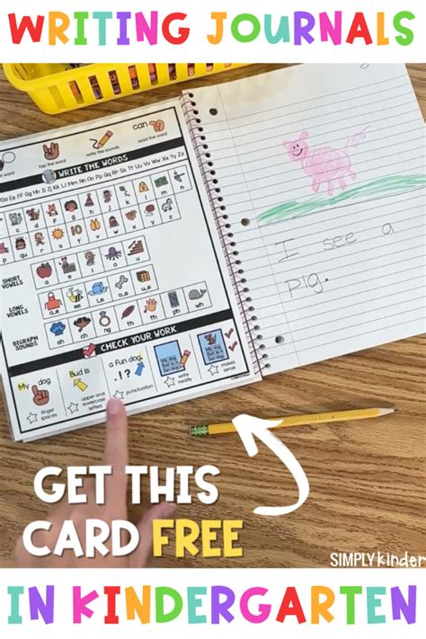 How To Use Writing Journals In Kindergarten Simply Kinder