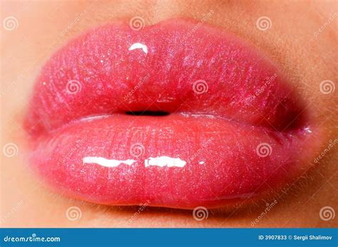 Pink Lips Stock Photos Image