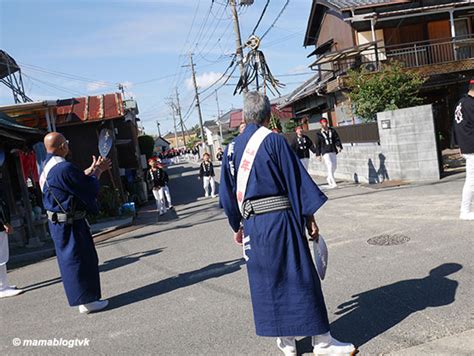 10月祭礼山直地区編写真と共に振り返るその③ 岸ぶら