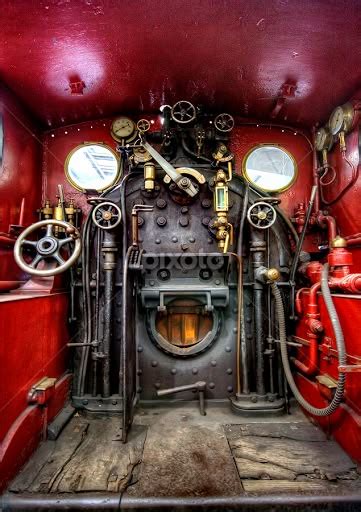 Steam Train Cockpit