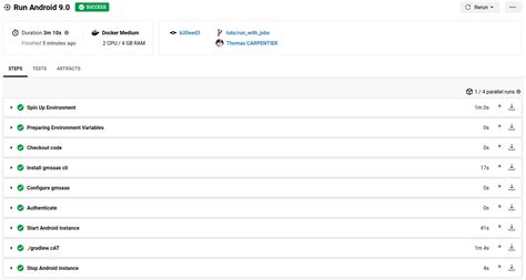 CircleCI Automated Tests Genymotion SaaS Genymotion Android Emulator