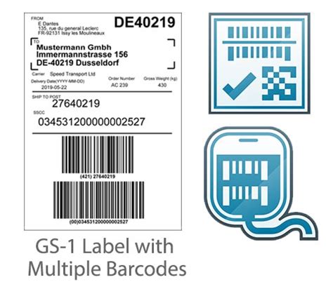 parse gs1 labels zebra label parse barcodefactory