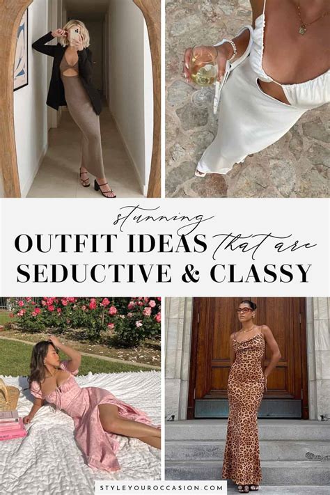 15 Sexy Outfit Ideas That Are Seductive Chic And Classy