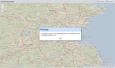 Use A Custom Map Extent