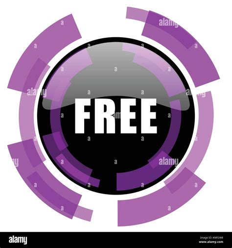 Free Pink Violet Modern Design Vector Web And Smartphone Icon Round