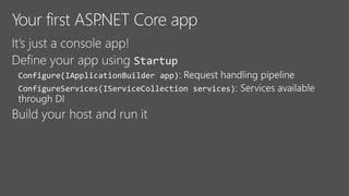 Asp Net Core Introduction PPTX