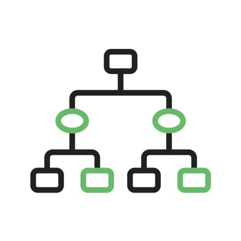 Decision Tree Free Networking Icons