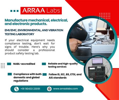 Arraa Labs On Linkedin Arraalabs Testinglaboratory Nabl Emc Emctest Vibrationtest…