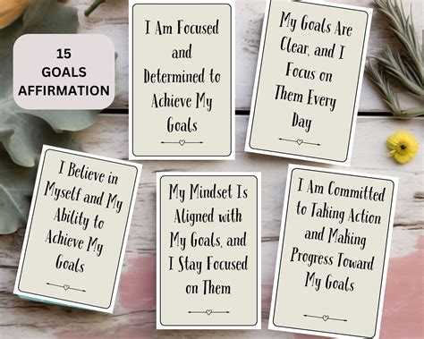 Positive Affirmation Cards Printable Affirmation Cards Printable