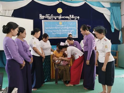 အိမ်မဲမြို့နယ် ကမ္ဘာ့ကာကွယ်ဆေးထိုးနှံတိုက်ကျွေးရေး ရက်သတ္တပတ် အခမ်းအနားကျင်းပ Information And