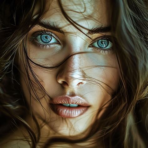 Download Ai Generated Woman Face Royalty Free Stock Illustration