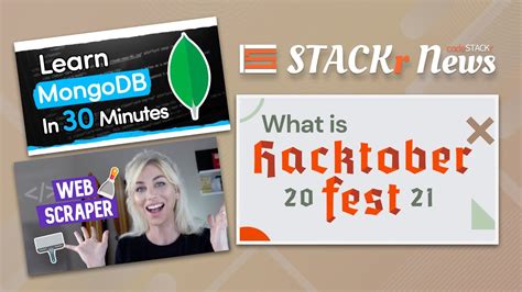 STACKr News Weekly Hacktoberfest Web Scrapping MongoDB