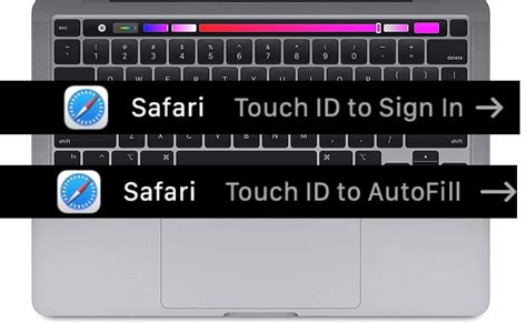Touch Bar On Mac Showing “touch Id To Sign In” Or “touch Id To Autofill” Requests In Safari