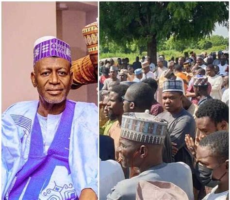 Hotuna An Yi Janaizar Shahararren Jarumin Kannywood Umar Malumfashi