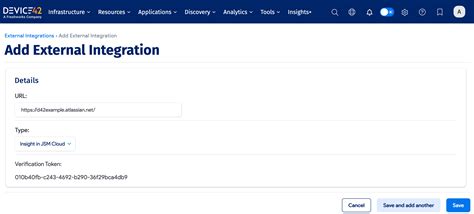 Jira Service Management Assets Integration Device42