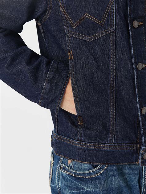 Mens Wrangler Denim Jacket W Yoke El Nuevo Rancho Grande