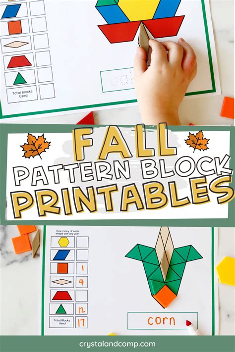 Free Printable Fall Pattern Block Mats Artofit