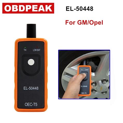 2018 El 50448 Car Tire Pressure Monitor Sensor El50448 Tpms Activation