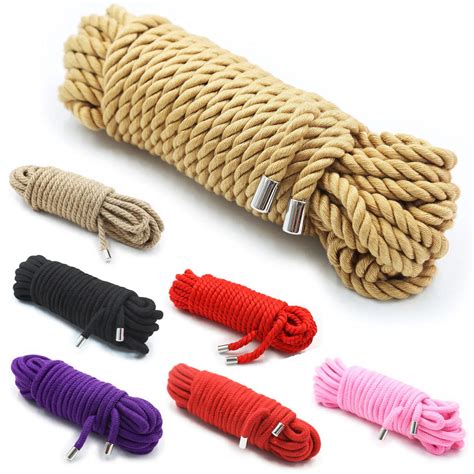 Shibari Silk Or Cotton Binding Rope 51020m Level I Twisted Jezebel