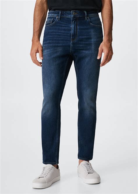 Tom Tapered Fit Jeans Men Mango Outlet Usa