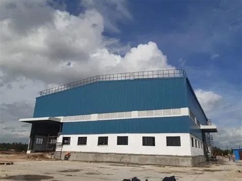Panel Build Mm Mild Steel Prefabricated Factory Shed For Industrial At Rs Square Feet In