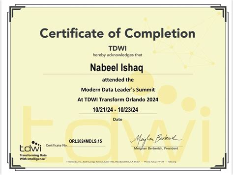 Nabeel Ishaq On Linkedin Tdwi Dataleadership Generativeai