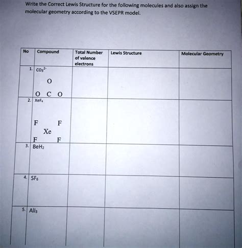 Xef2 Lewis Structure How To Draw The Lewis Structure For