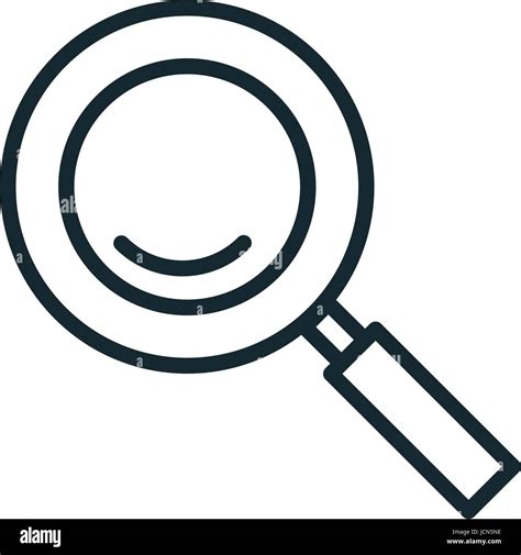 Search Magnifying Glass Icon Stock Vector Image And Art Alamy